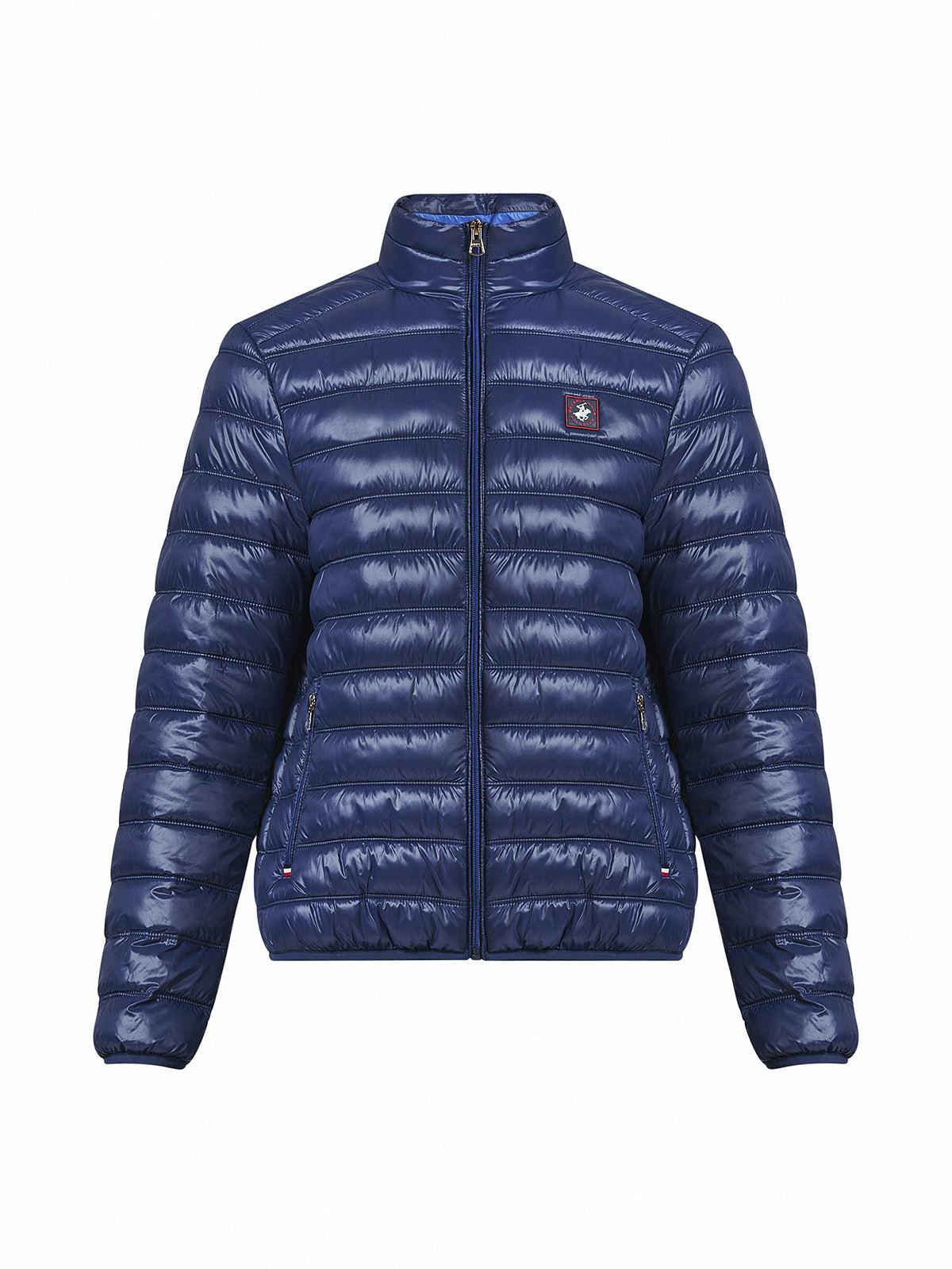 BADGE LOGO PUFFER JACKET DARK NAVY